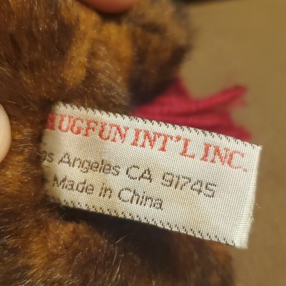 hugfun international | Toys | Vintage 5in Winter Teddy Bear Knit Hat ...